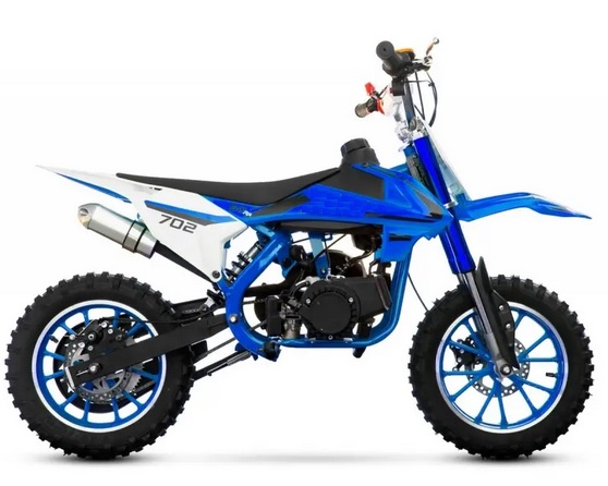 MINI KROSSIKAS 50CC SININE - Wõro Moto